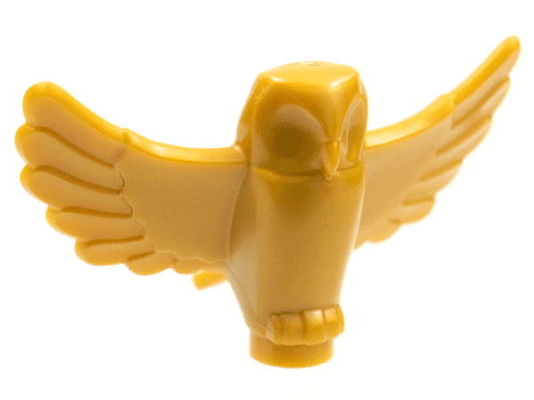 Uil, gespreide vleugels – Bricks4u